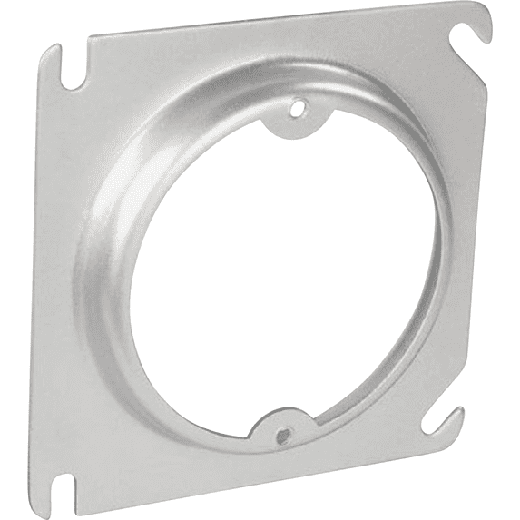 4 In. Single Receptacle Square Raised Cover - Pack of 12 — Indoor ...