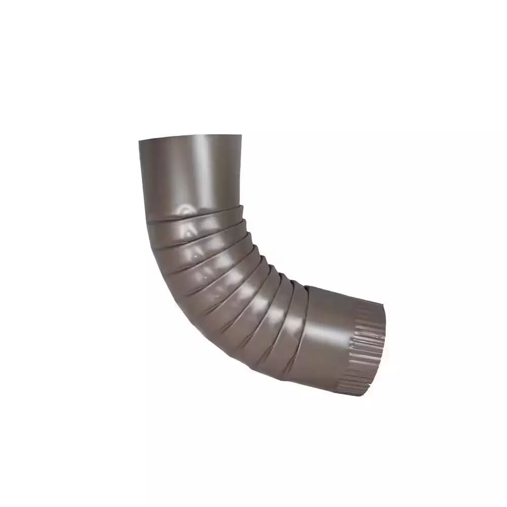 4 In. round Musket Brown Aluminum Downpipe Elbow - Walmart.com
