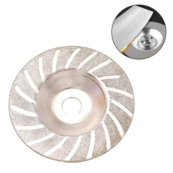 4 Inch 100Mm 80 Grit Diamond Coated Grinding Disc Wheel for Angle ...