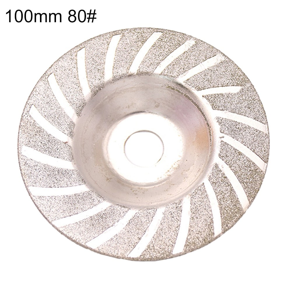 4 Inch 100mm 80 Grit Diamond Coated Grinding Disc Wheel for Angle ...
