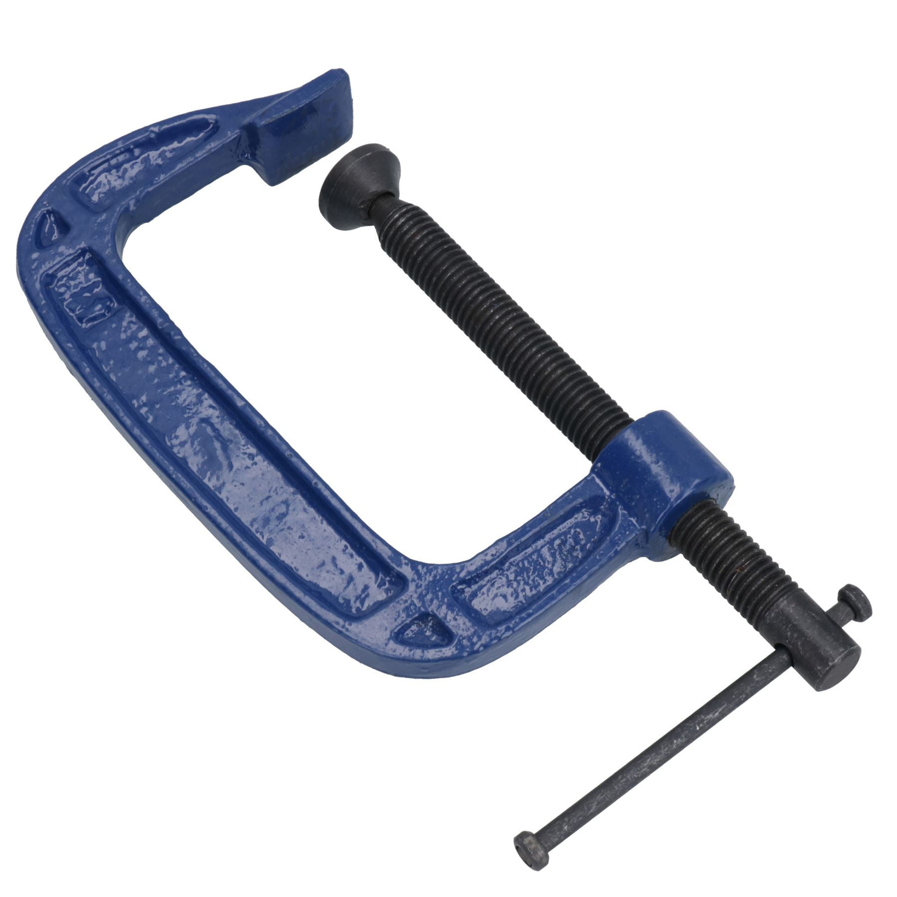 4 Inch (100mm) Cast Iron Screw G Clamp Fastener Holder Support vice ...