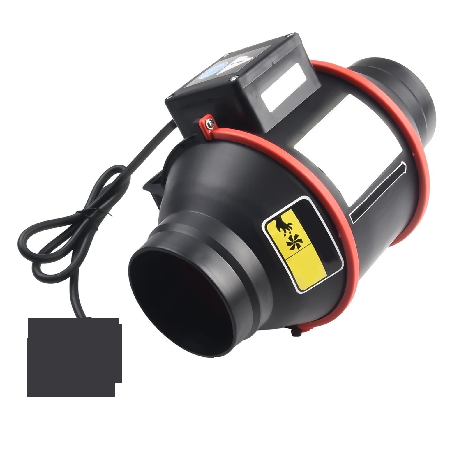 4 Inch 100mm Flue Exhaust Fan Speed Control Mixed Flow Inline Fan With ...