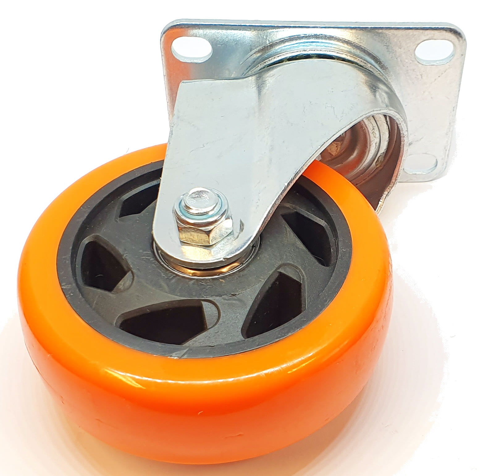 4 Inch 100mm x 32mm Heavy Duty Swivel Castor Wheel For Trolley Dolly ...