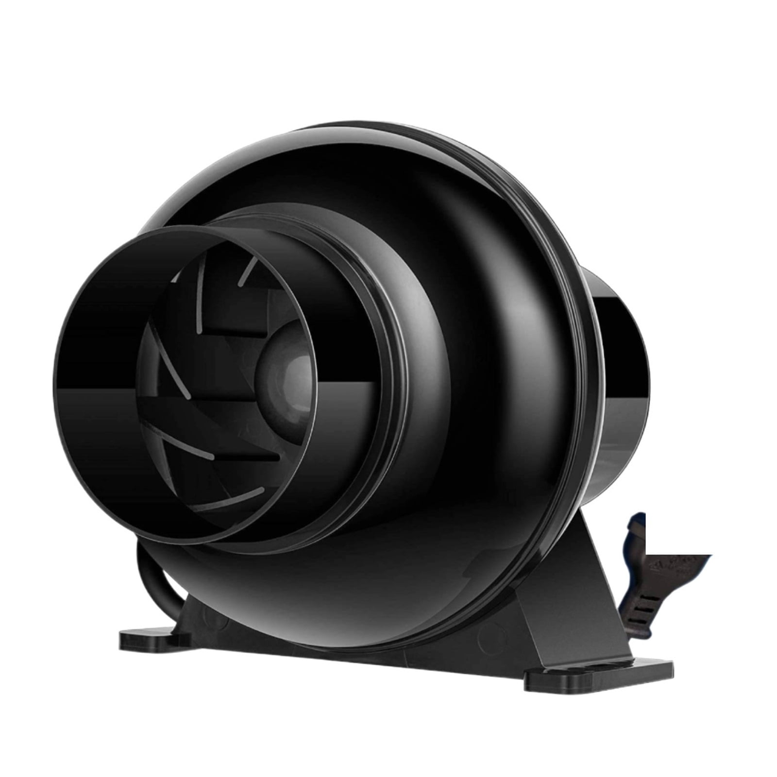 4 Inch 195CFM Inline Duct Ventilation Fan Vent Blower For Grow Tent Box ...