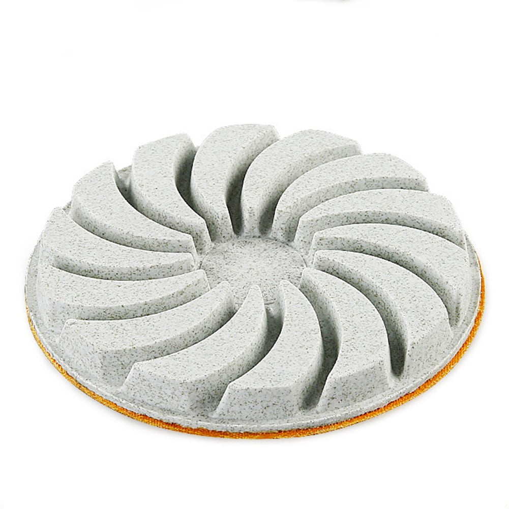 4 Inch 3 Step Concrete Floor Polishing Pad 100Mm Wet Dry Diamond Floor ...