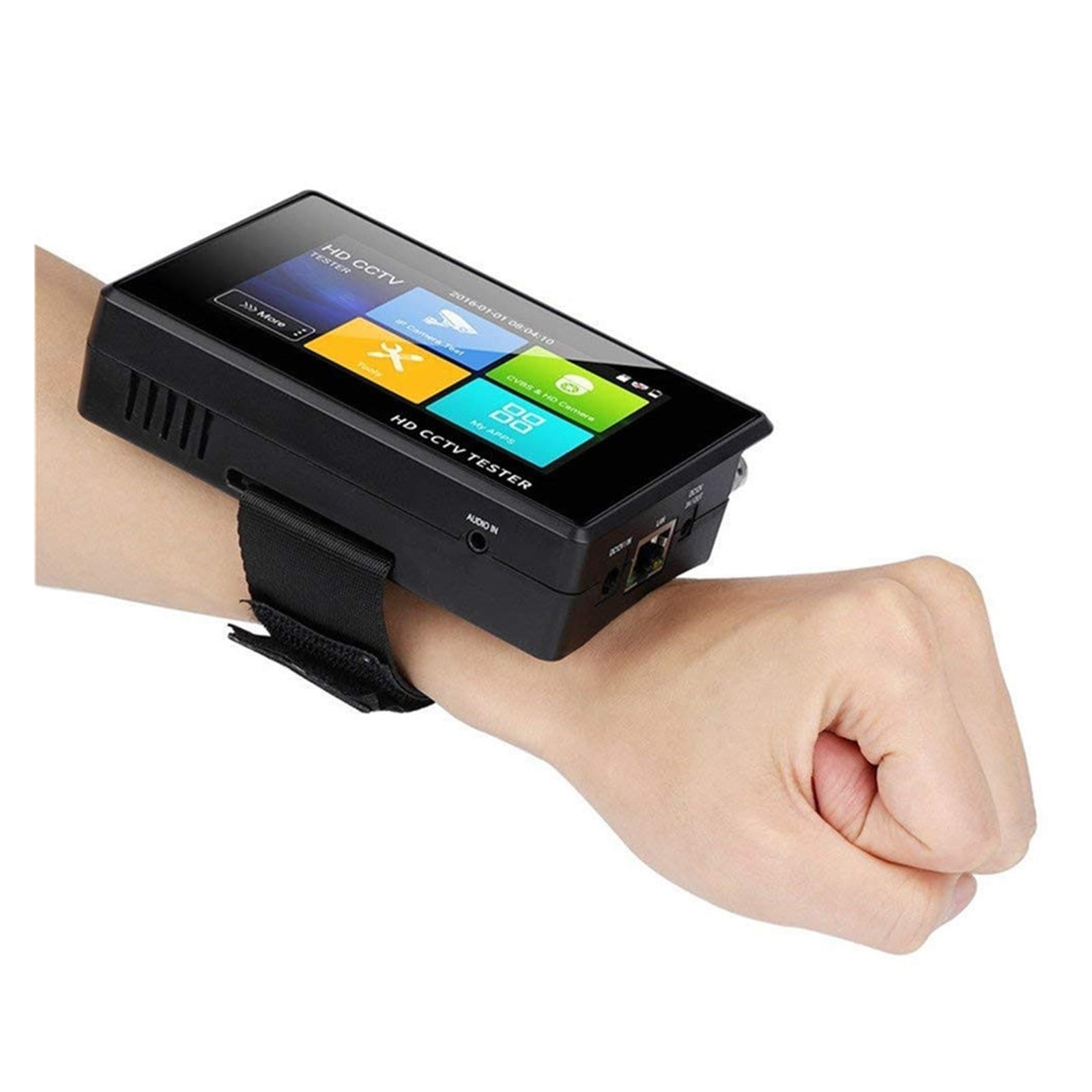 4 Inch 4K HD IP CCTV Tester Monitor AHD CVBS CVI TVI 8MP Camera Testing ...
