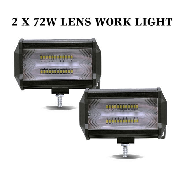 4 Inch 5 Inch 7 Inch Car Worklights Three~eye Work Lights 6000K 10000LM ...
