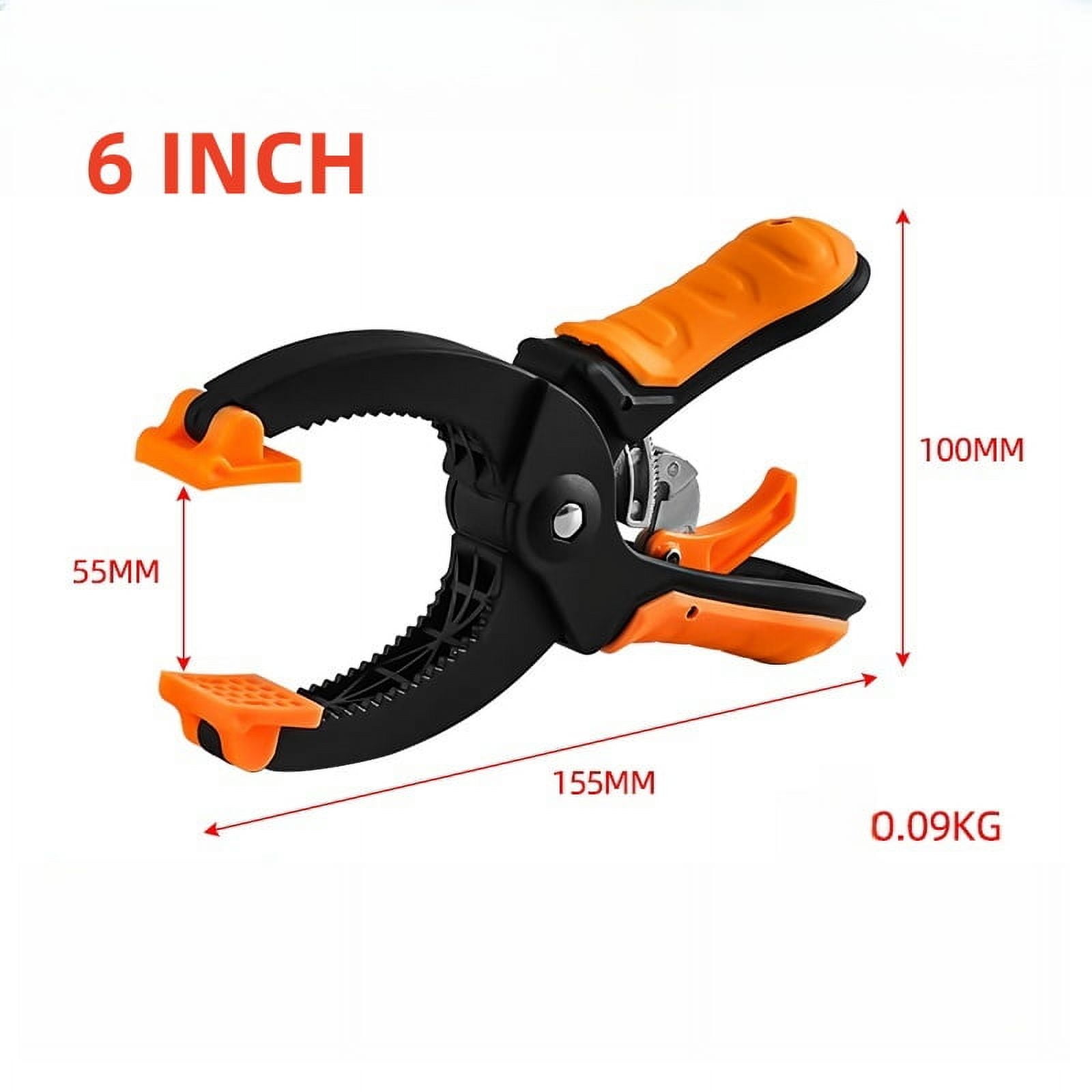 4 Inch / 6 Inch / 8 Inch Woodworking Spring Clamps Ratchet Mechanism ...