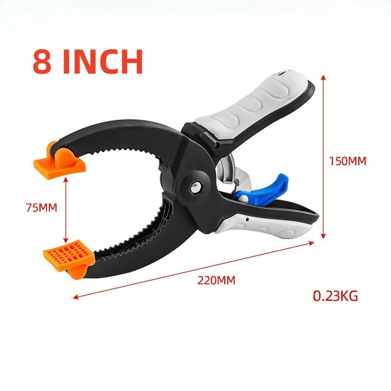4 Inch / 6 Inch / 8 Inch Woodworking Spring Clamps Ratchet Mechanism ...