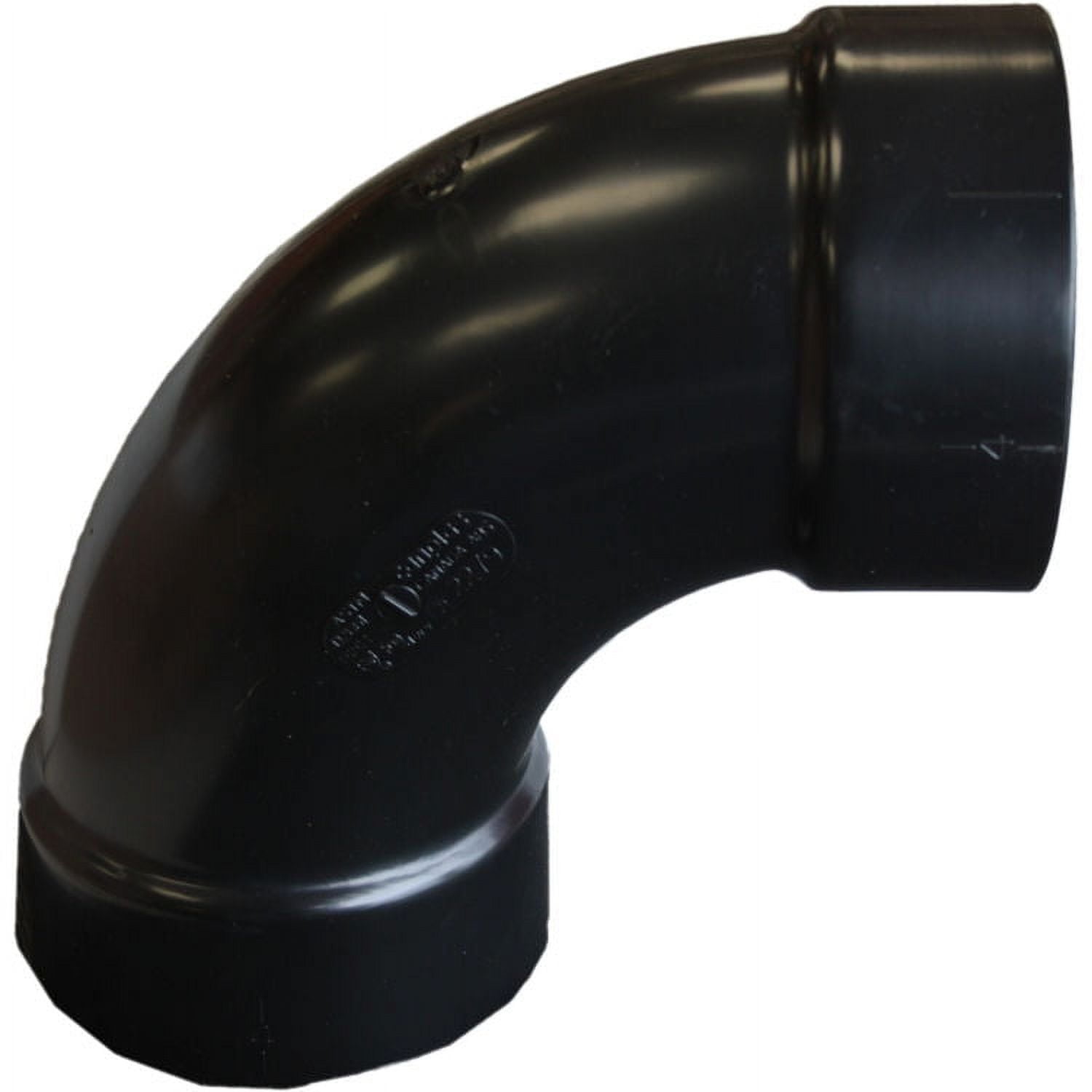 4 Inch ABS Long Sweep 90 Degree Elbow, ABS Construction - Walmart.com