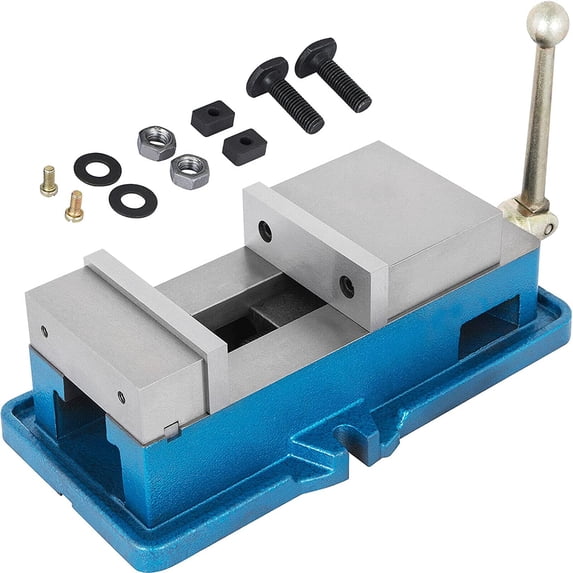 4 Inch ACCU Lock Down Vise Precision Milling Vise 4 Inch Jaw Width ...