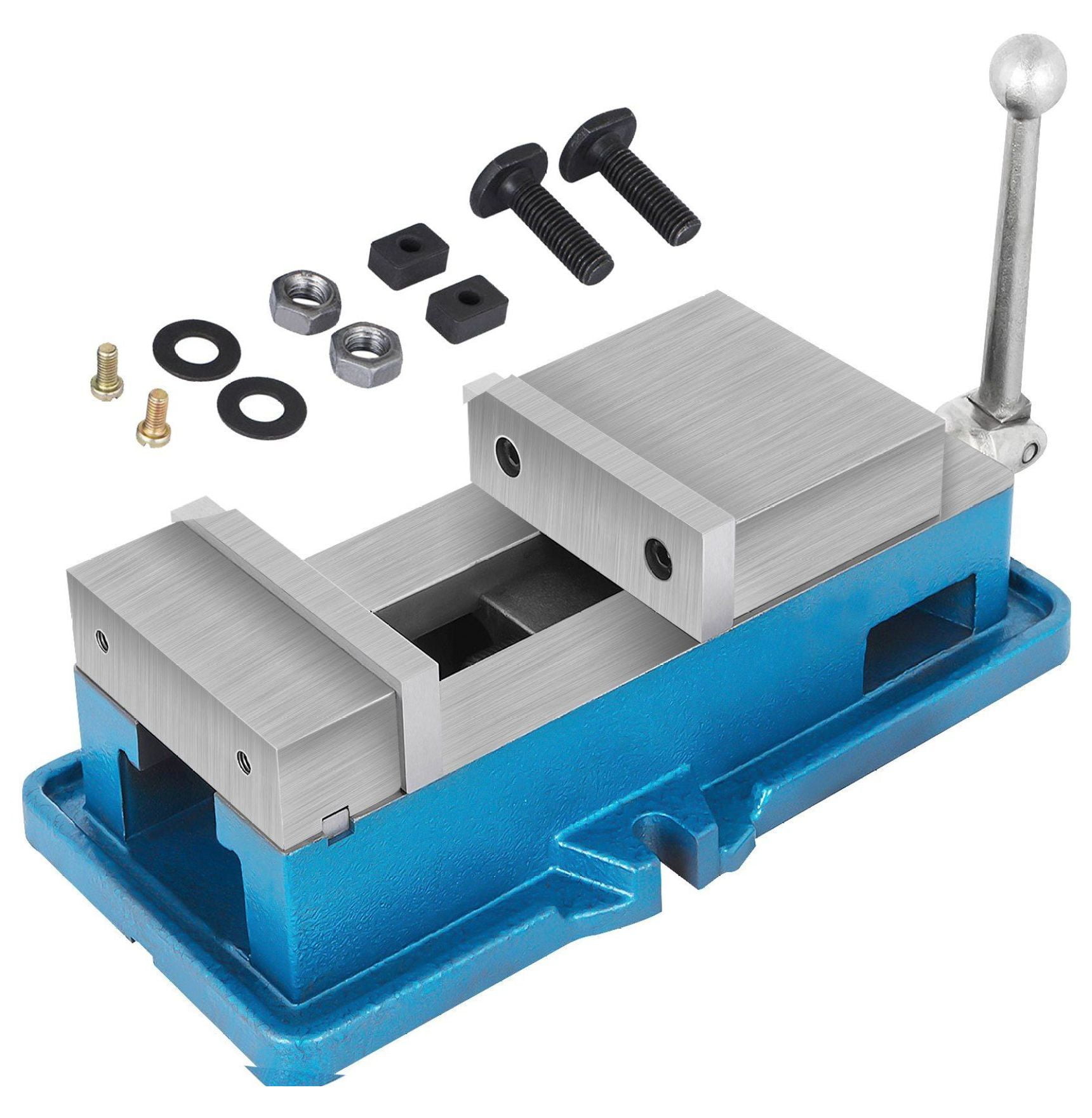 4 Inch ACCU Lock Down Vise - Precision Milling Vise for Drill Press, 4 ...