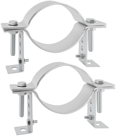 4 Inch Adjustable Pipe Bracket, B Vent Wall Bracket Chimney Pipe ...