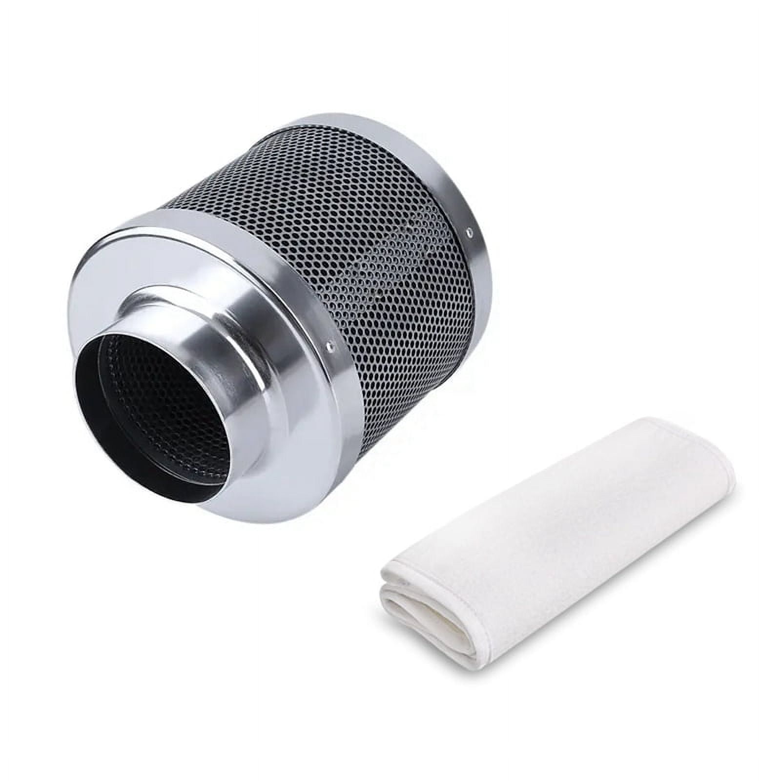 4 Inch Air Carbon Filter with Charcoal Air Purifier Grow Tent Kits Odor ...