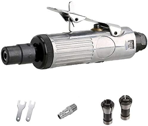 /4 Inch Air Die Grinder, 25,000 RPM Free Speed,/4 Inch (6MM) and /8 Inch (3MM) collet, and ...