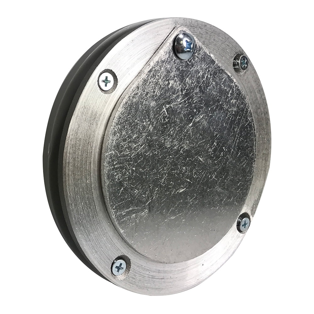 4 Inch Aluminum Exhaust Port For Doors Up To 1/4 Inch Thick - Walmart.com