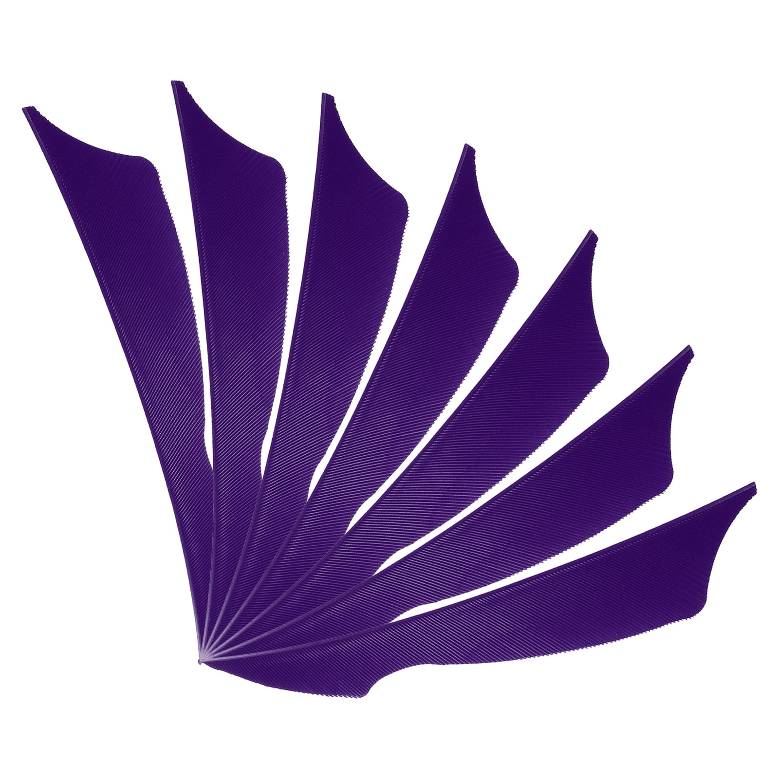 Uxcell 4 Inch Arrow Vanes, 20 Pack Turkey Feather Fletching Archery ...