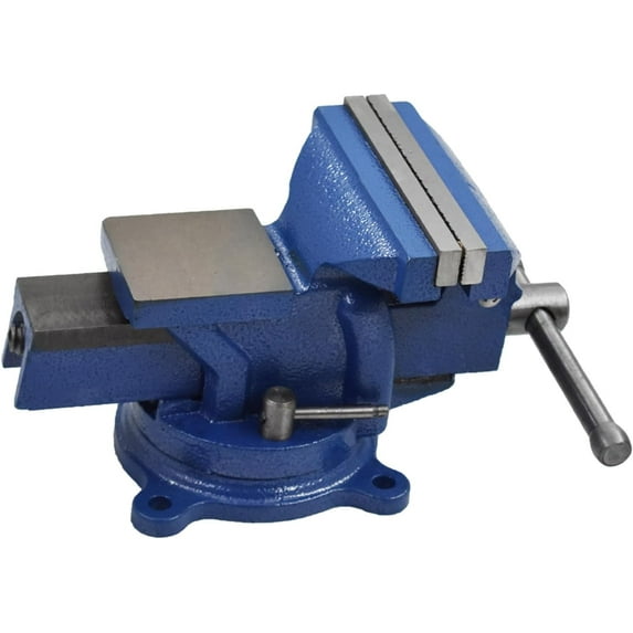 4 Inch Bench Vise with 360 Degree Rotating Swivel Locking Base Heavy ...