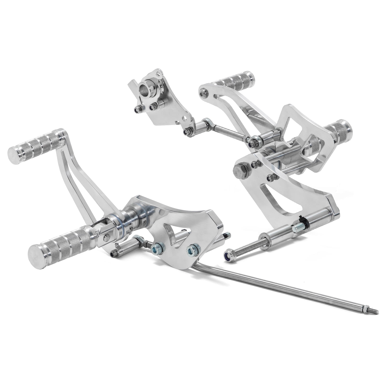 4 Inch Billet Forward Controls Pegs for Honda VT750 C4 Shadow Aero 2004 ...