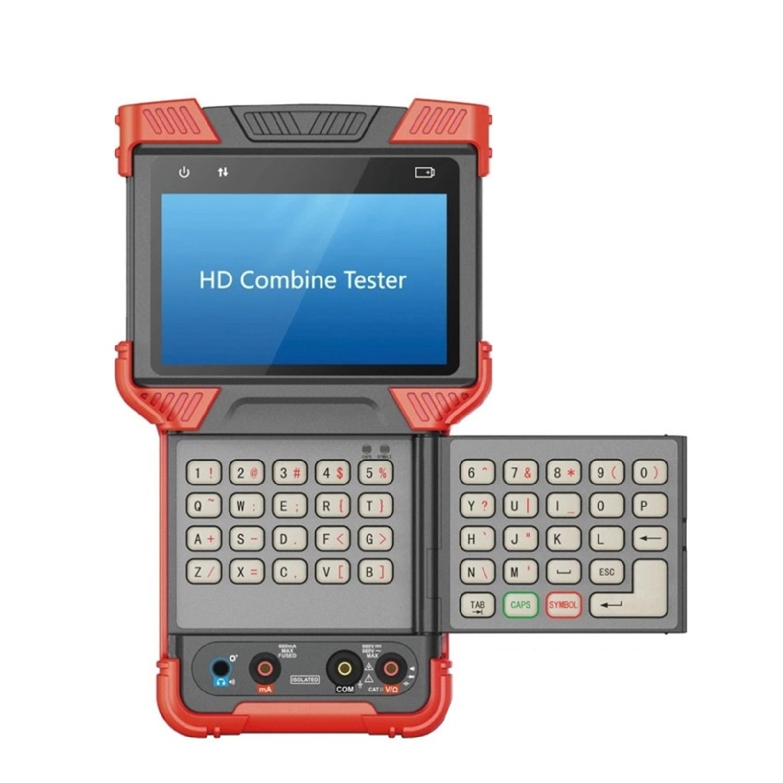 4 Inch CCTV Camera Tester With PoE, HD-CVI/HD-TVI/HD-AHD,12V/2A Output ...