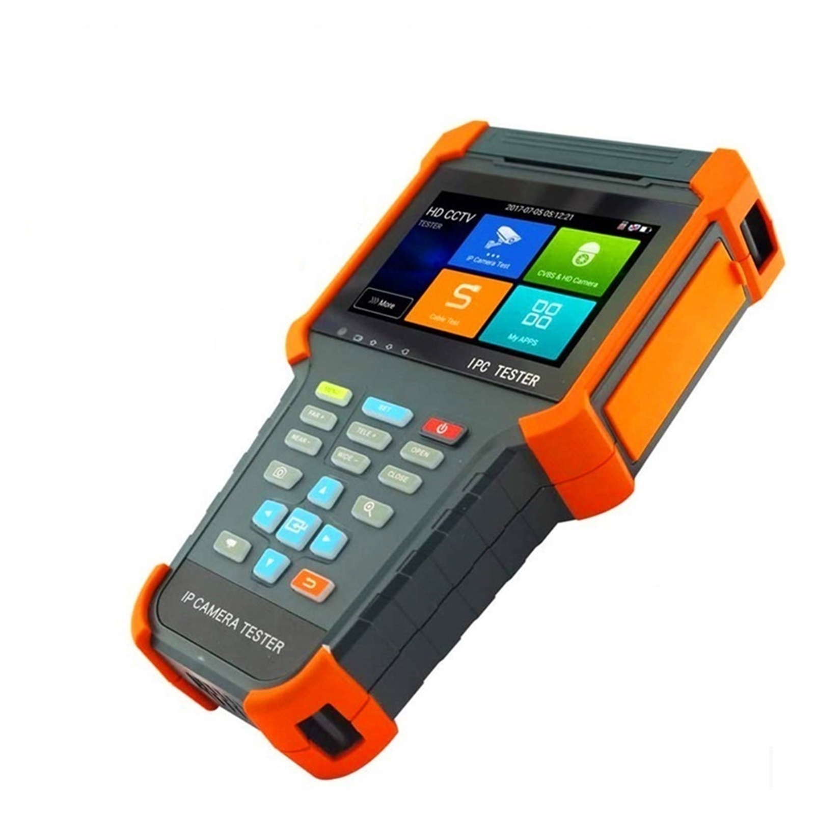 4 Inch CCTV Tester, Coaxial HD 4.0, TVI/CVI/AHD 8MP Test, DC12V Output ...