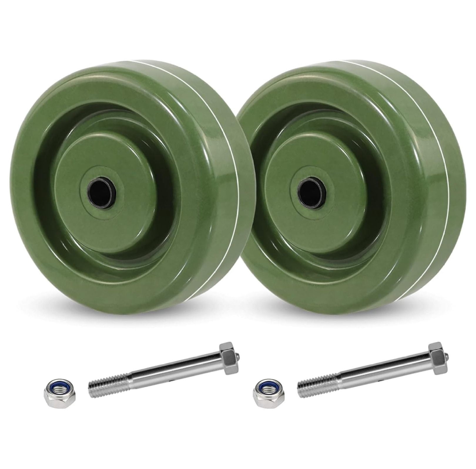 4 Inch Caster Wheels, High Temperature Oven Rack Casters, -40°F to 525 ...