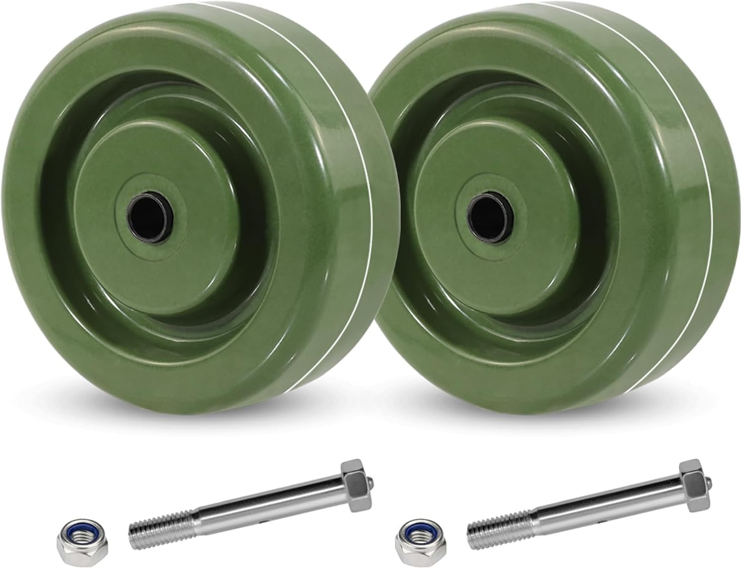 4 Inch Caster Wheels, High Temperature Oven Rack Casters, -40°F to 525 ...