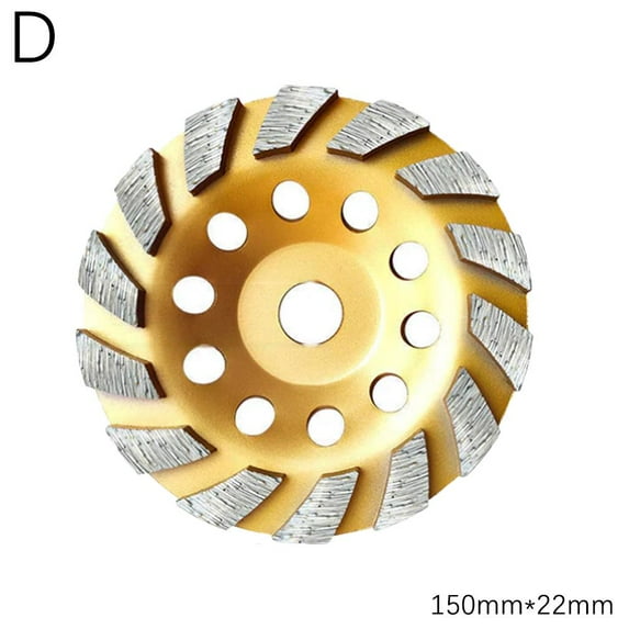 4 Inch Concrete Turbo Grinding Cup Wheel 12 Segs Heavy Duty Angle ...