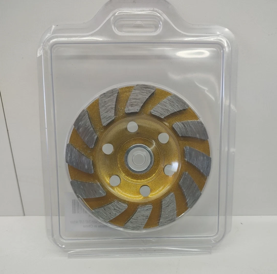 4 Inch Diamond Segment Grinding Wheel Disc Grinder Concrete Stone 7/8-5 ...