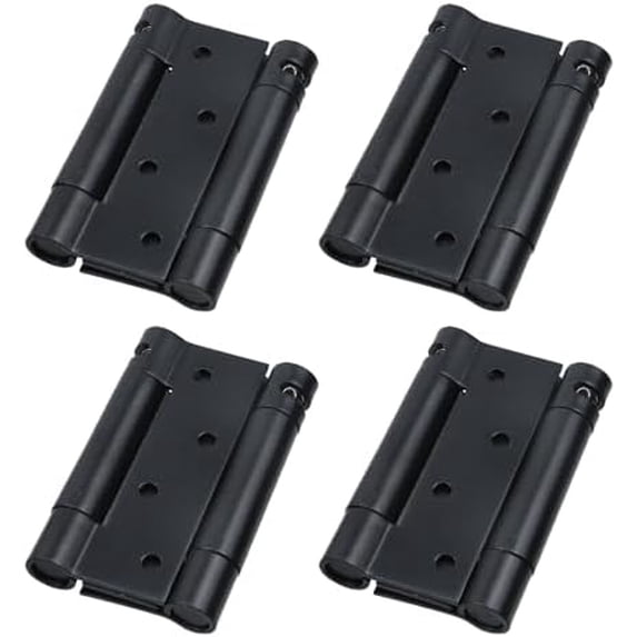 4 Inch Double Action Swinging Door Hinge, Two Way Opening Self Closing ...