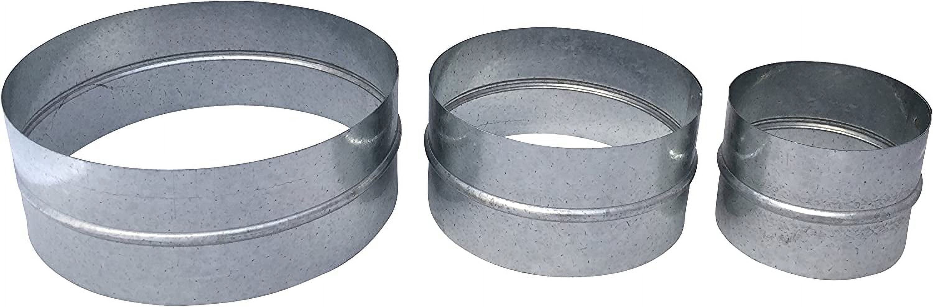 4 Inch Duct Connector Coupling Fits Round ible Dryer Hose, Semi Rigid ...