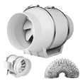 4 Inch Duct Fan – Inline Ventilation Exhaust Fan,High Performance 2700 ...