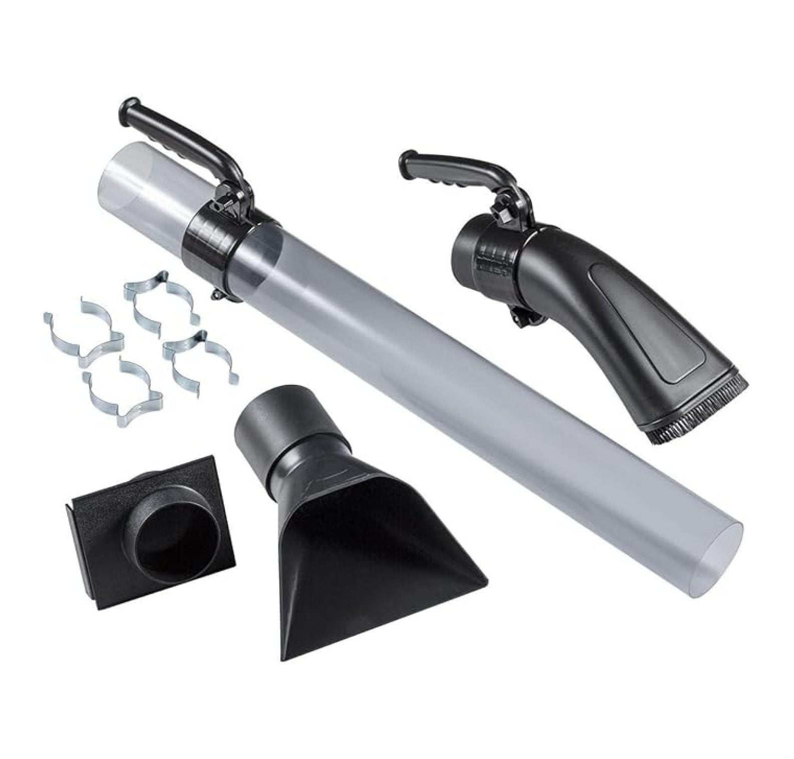 4 Inch Dust Collection Wand Set - 6 Piece Shop Vacuum Attachment Kit ...