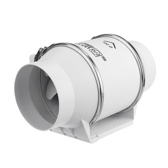 4 Inch Extractor Fan Low Noise Inline Duct Hydroponic Air Blower Fan ...