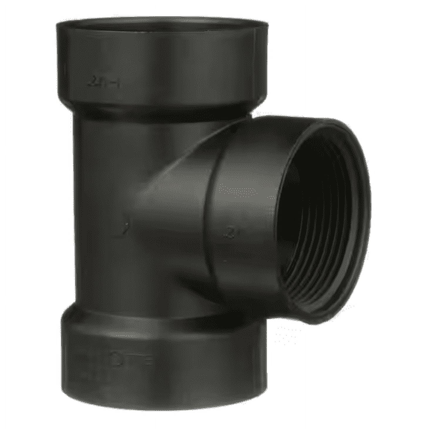 4 Inch Flush Cleanout Tee , ABS Fitting - Walmart.com