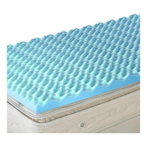 Egg Shell and Egg Crate Mattress Toppers for Comfortable Sleep
