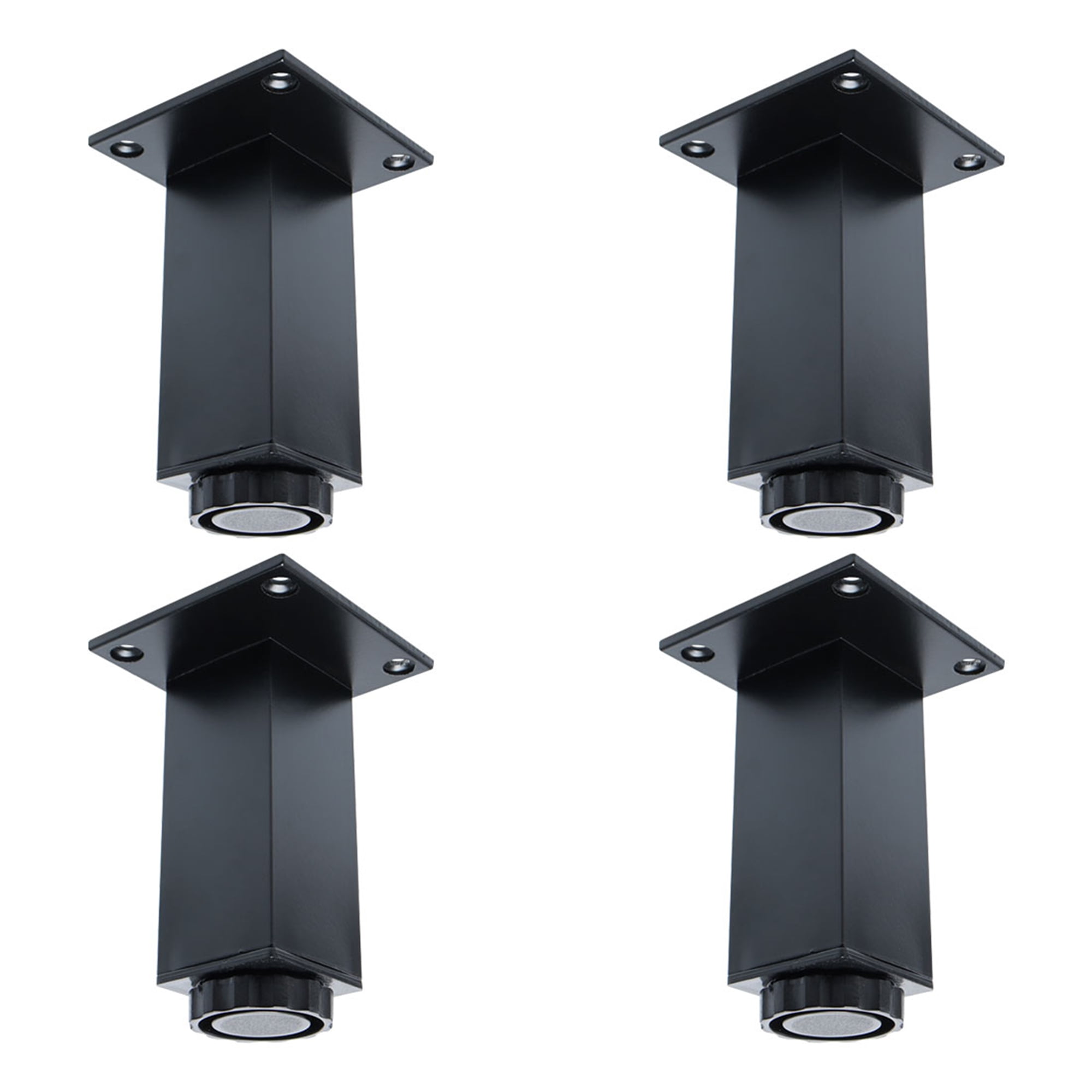 4 Inch Furniture Legs Aluminium Alloy Adjustable Feet Table Leg Height ...