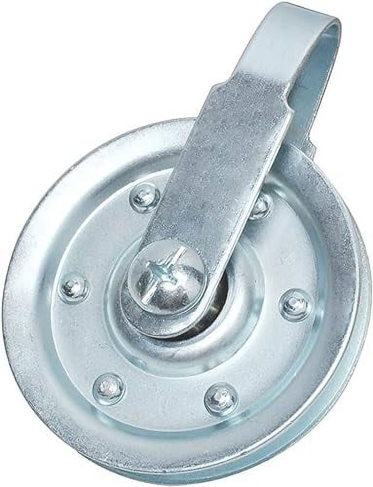 4" Inch Garage Door Track Extension Spring Pulley Wheel Kit System ...