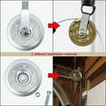 4" Inch Garage Door Track Extension Spring Pulley Wheel Kit System ...