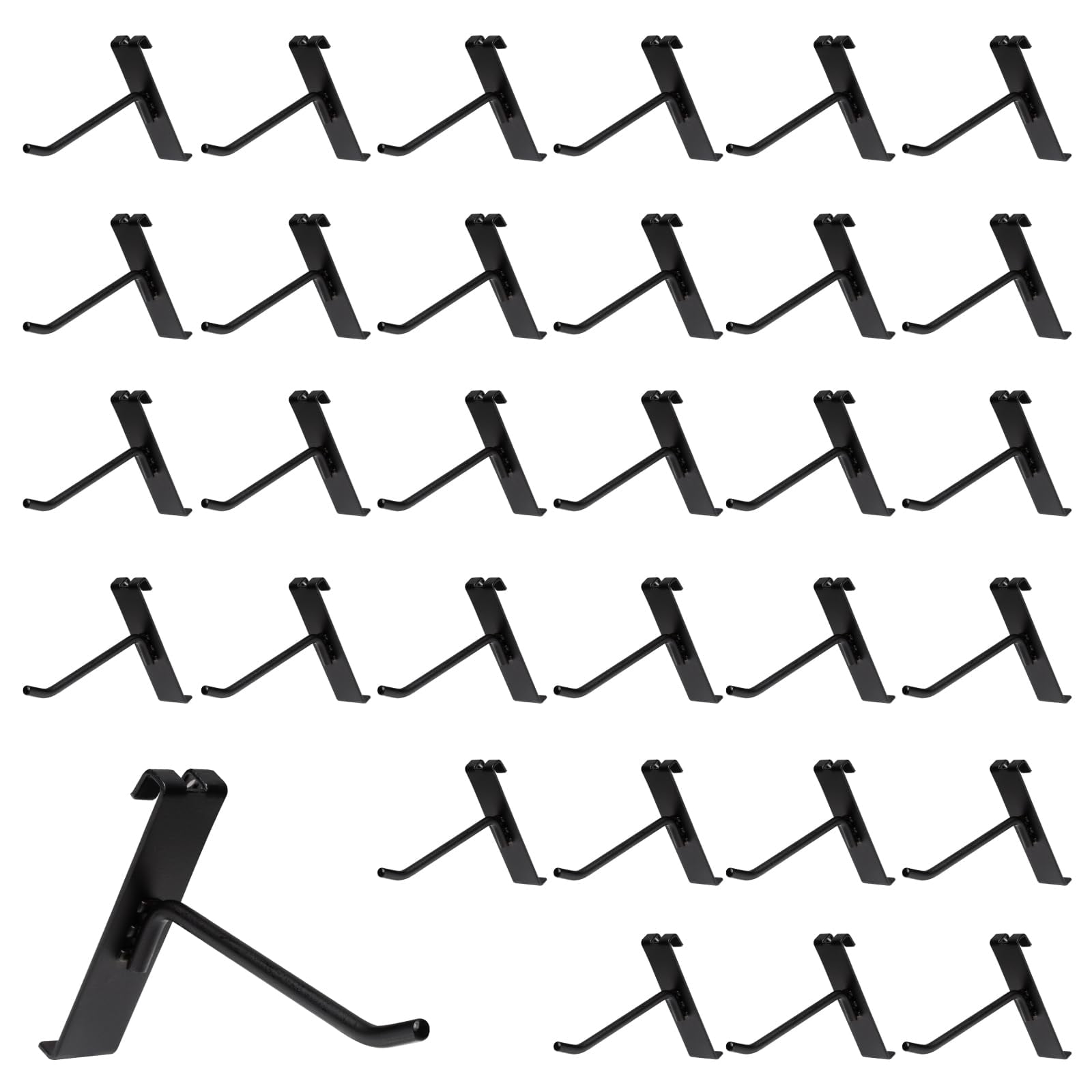 4 Inch Gridwall Hooks Grid Panel Hanging Organizer for Retail Home and ...