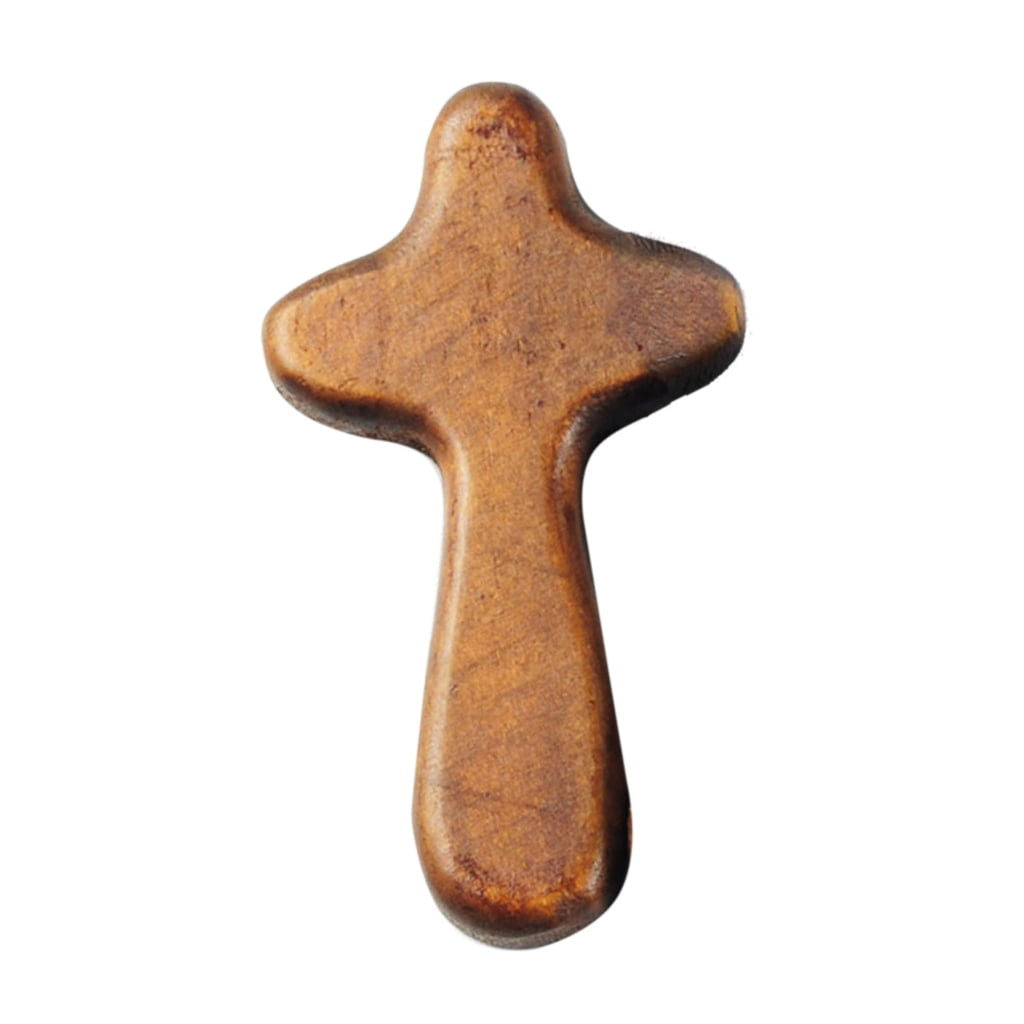 4 Inch Handheld Prayer Cross for Clutching Clinging Praying Religious ...