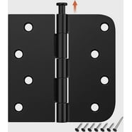 Cauldham (12 Pack) Heavy-Duty 3-1/2" Interior Door Hinges with 5/8 ...