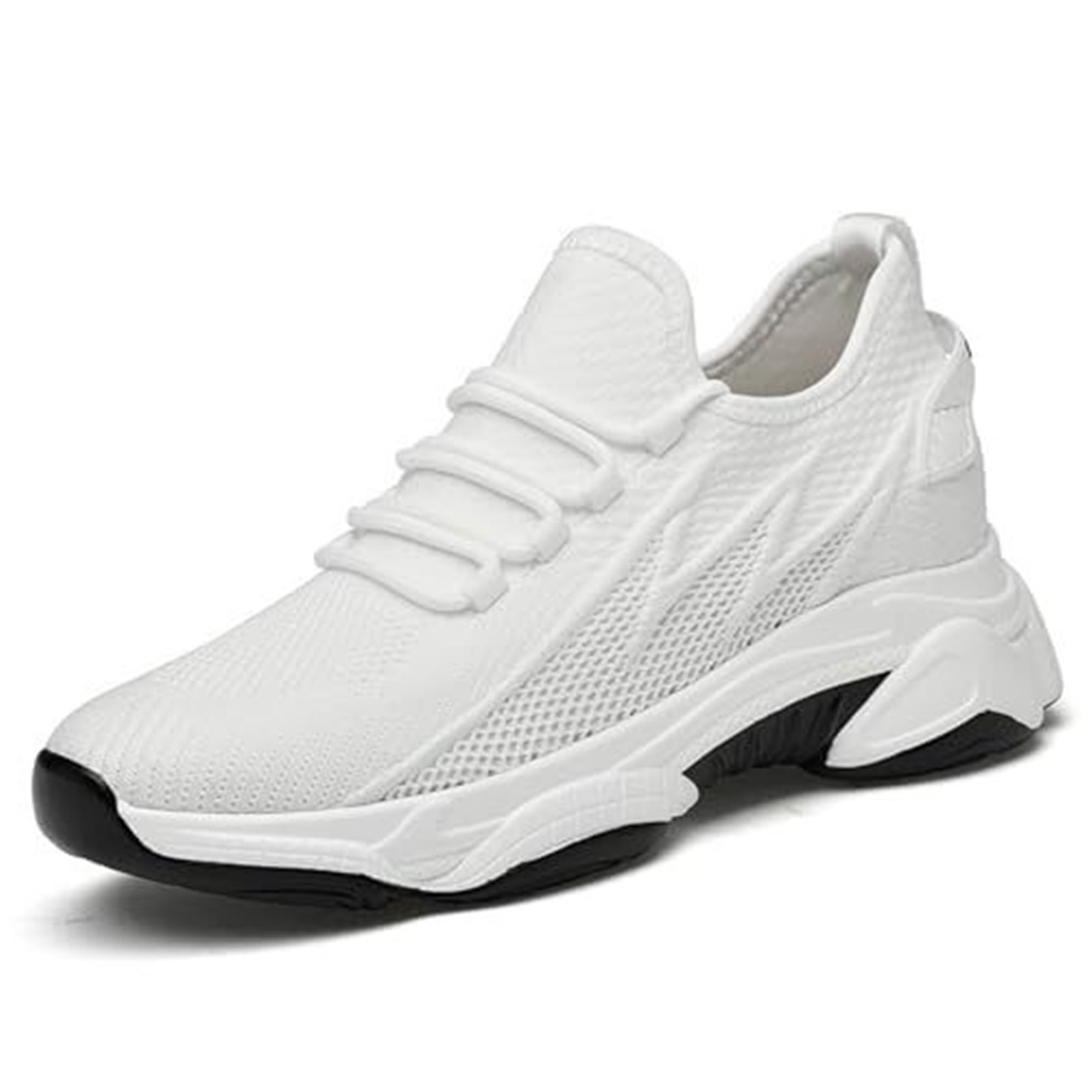 4 Inch Hidden Height Increase Shoes Lightweight Breathable Walking ...