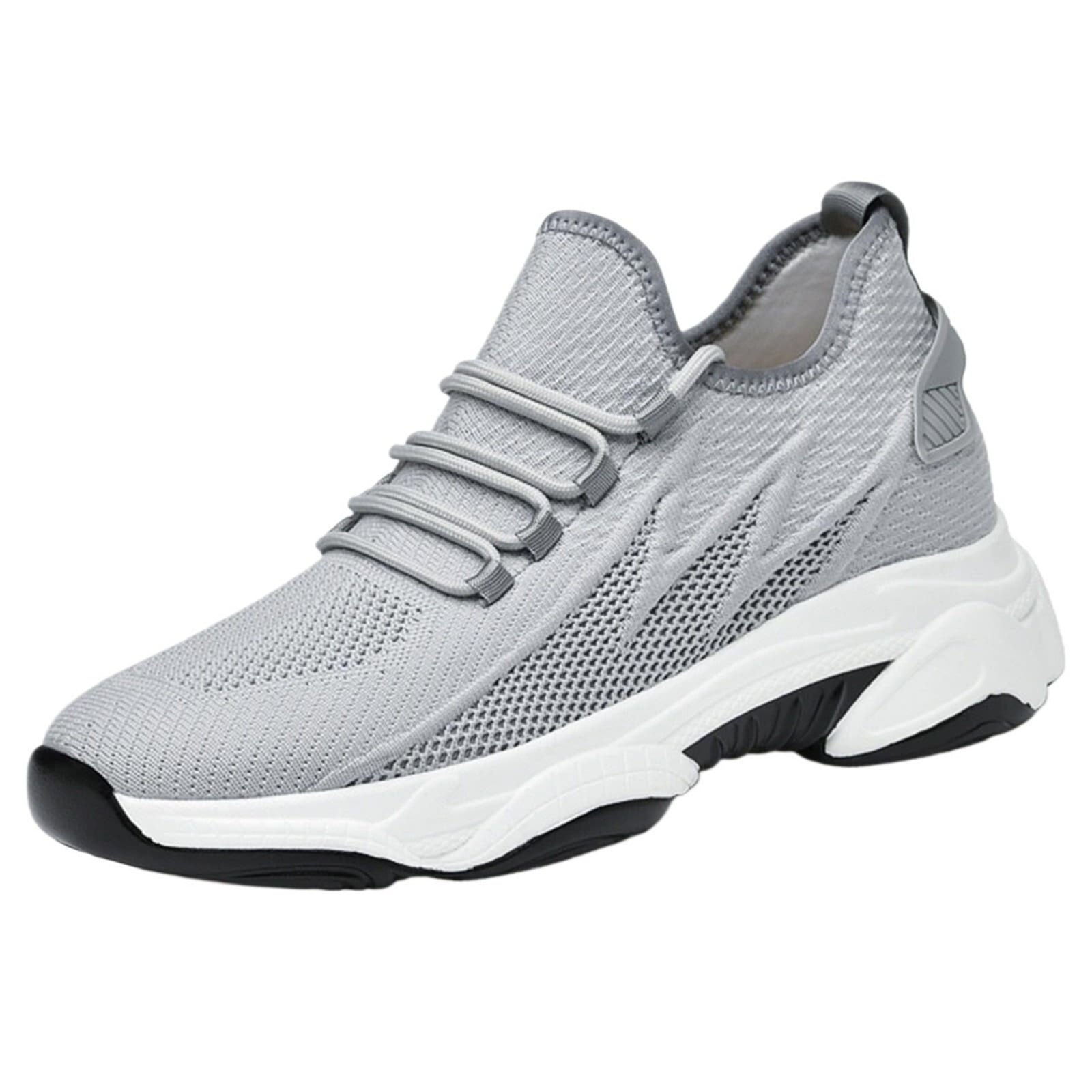 4 Inch Hidden Height Increase Shoes Lightweight Breathable Walking ...