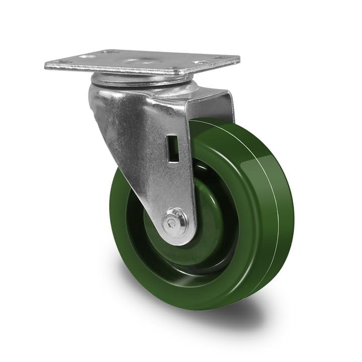 4 Inch High Temperature Casters, Oven-Safe Bakery Rack Casters, -20°F ...