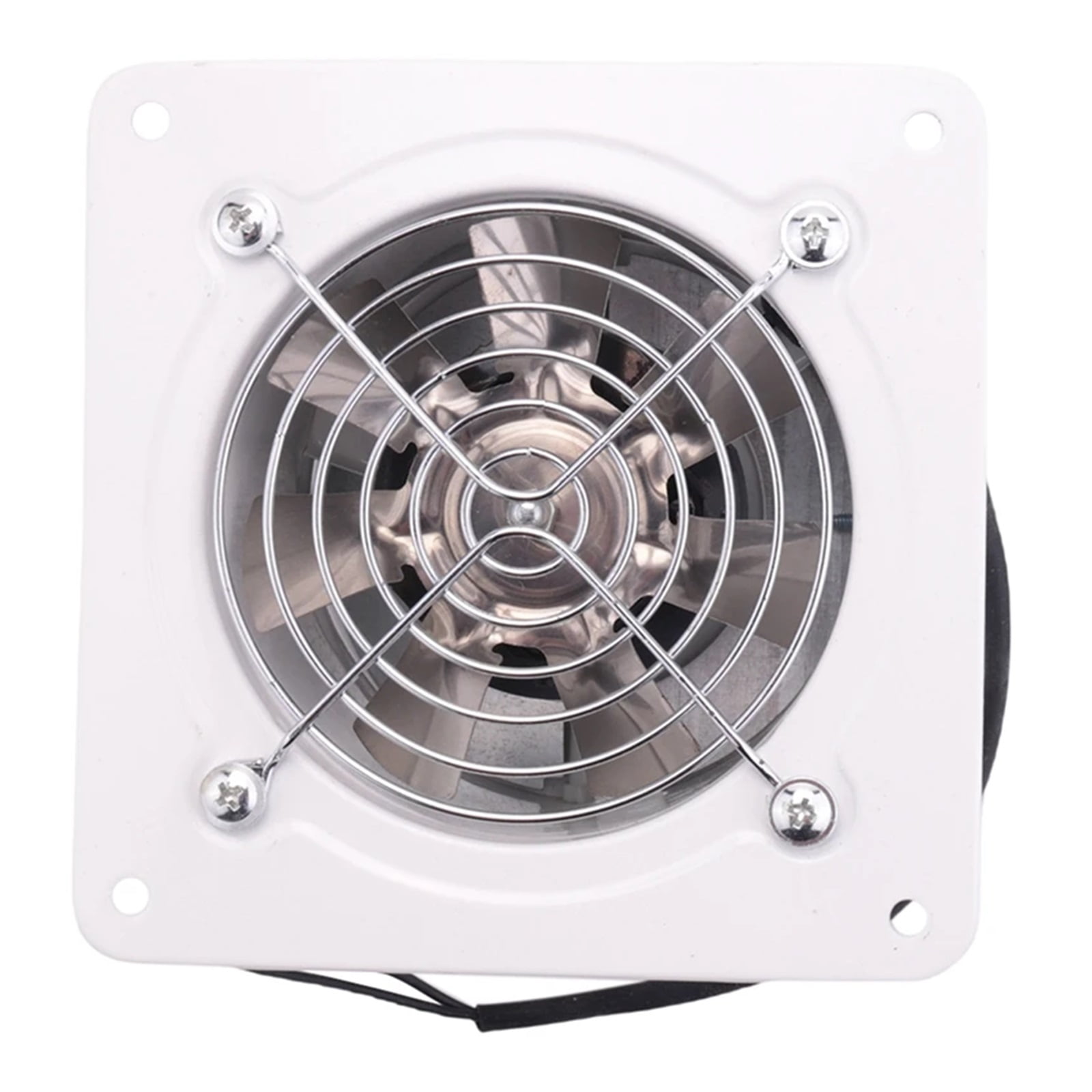 4 Inch Inline Duct Fan Air Ventilator Metal Pipe Ventilation Exhaust ...