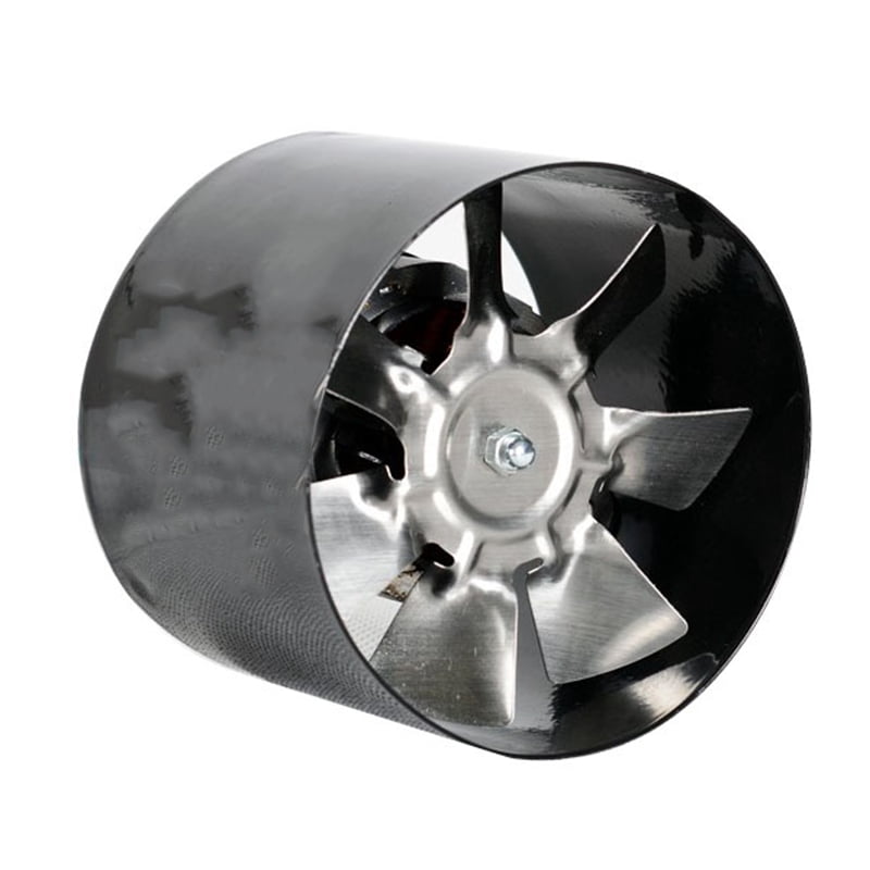4 Inch Inline Duct Fan Air Ventilator Pipe Ventilation Exhaust Fan Mini ...