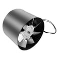 4 Inch Inline Duct Fan Air Ventilator Pipe Ventilation Exhaust Fan Mini ...