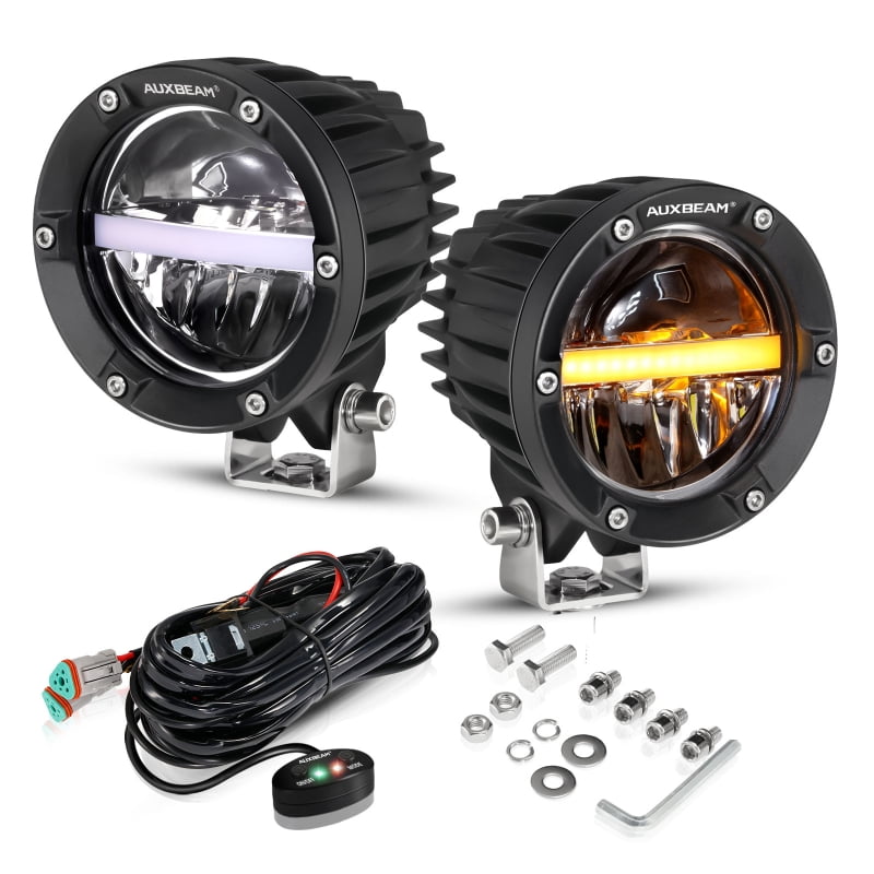 4 Inch LED Work Light with DT Plug 110W 11000LM Driving Work Lamp Pod ...