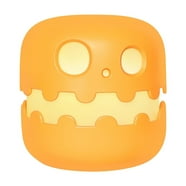 10" Animated Flaming Burlap Pumpkin Halloween Decoration - Walmart.com